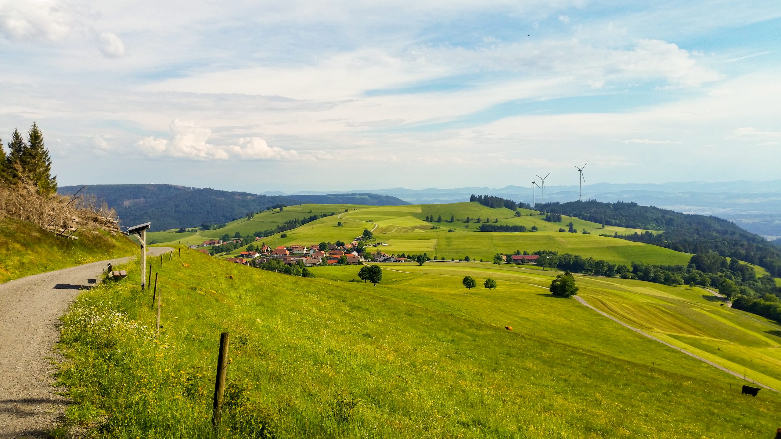 Golddorf Gersbach - auf der Sonnenterrasse im südlichen Schwarzwald ...